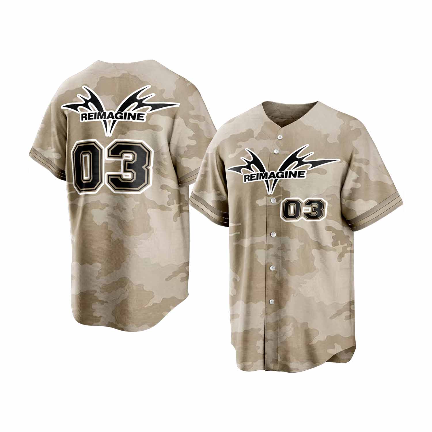 Custom Baseball Jerseys Bulk Order from $19.99