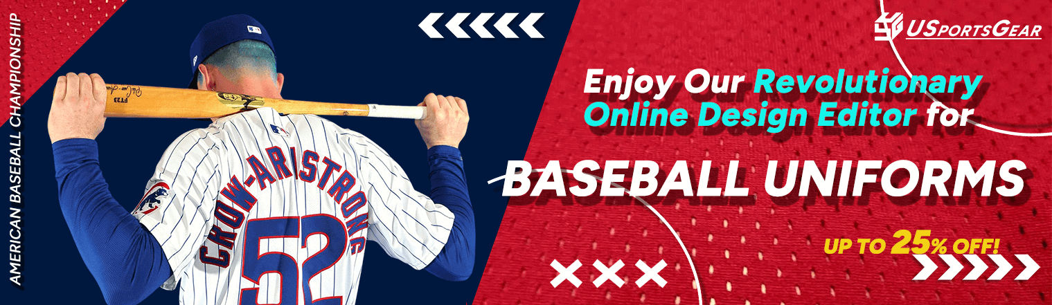 Fully Custom Baseball Jerseys Bulk from $18.99