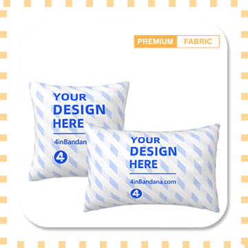 Bulk Custom Pillow Cases from $5.99 | 4inBandana®