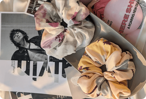 Bulk Custom Scrunchies from $2.35 | Hair Scrunchies