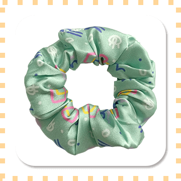 Bulk Custom Scrunchies from $2.35 | Hair Scrunchies