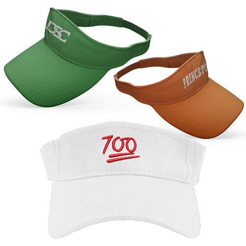 Custom Visors in Bulk from $4.85