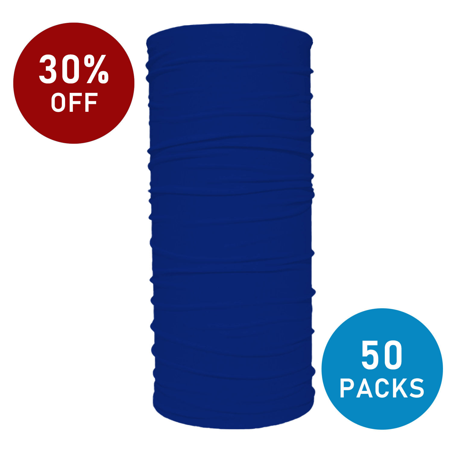 Blank Tubular Bandana 50 Packs