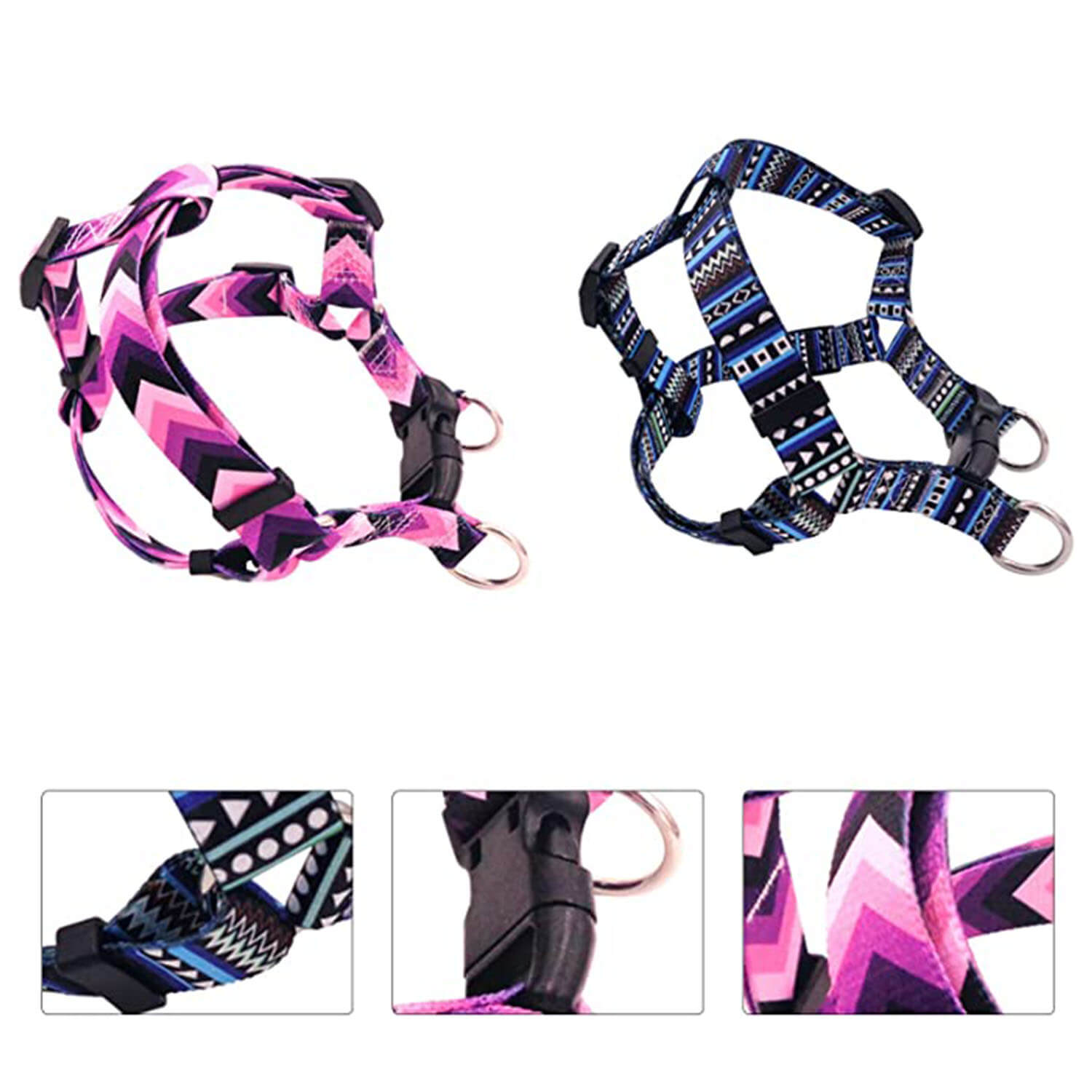 Custom Full Color Printing Dog Harness | 4inbandana™