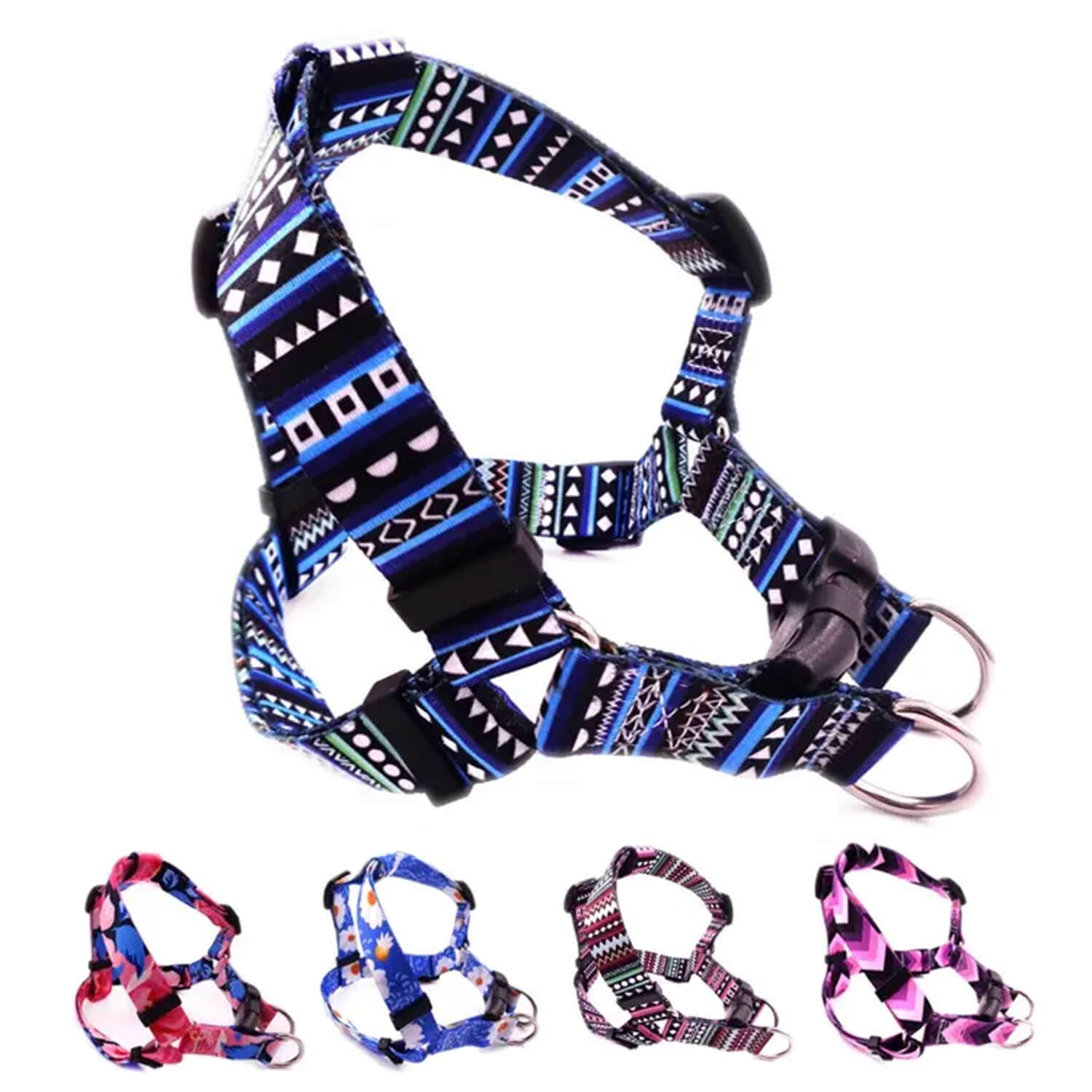 Custom Full Color Printing Dog Harness | 4inbandana™