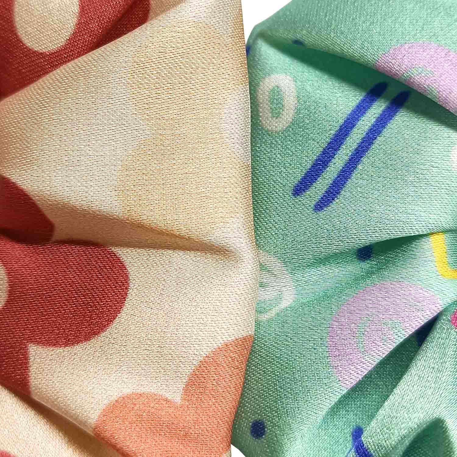 Custom Scrunchies Wholesale from $2.49 | 4inBandanas®