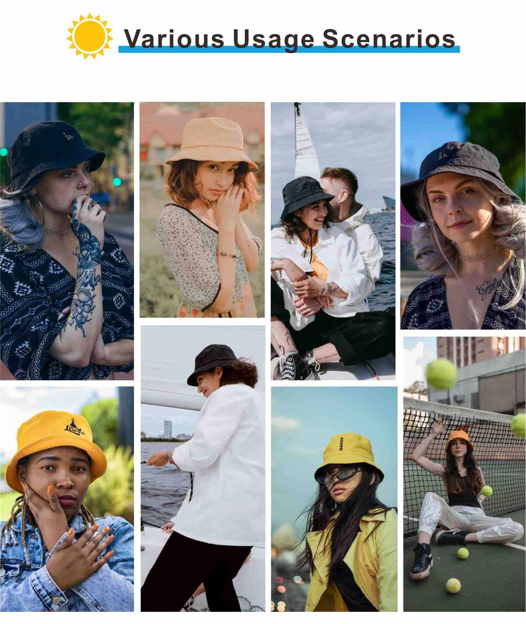 Custom Team Bucket Hats from $7.99| 4inbandana®