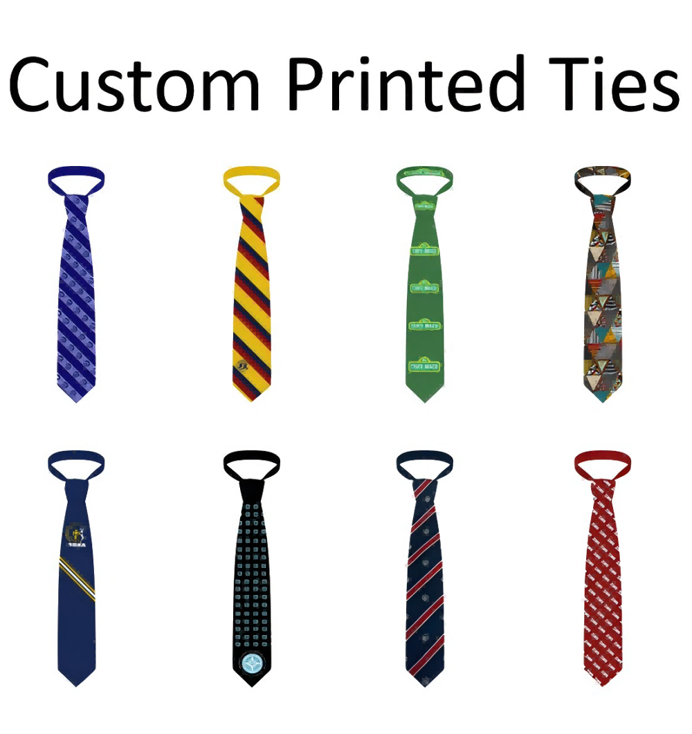 Custom Printed Ties