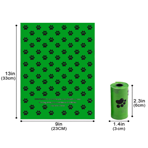 Custom Dog Poop Bag Roll - 4inBandana