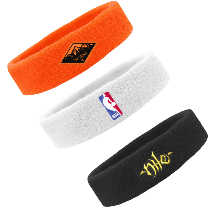 Bulk Custom Sweatbands & Headbands from $3.99