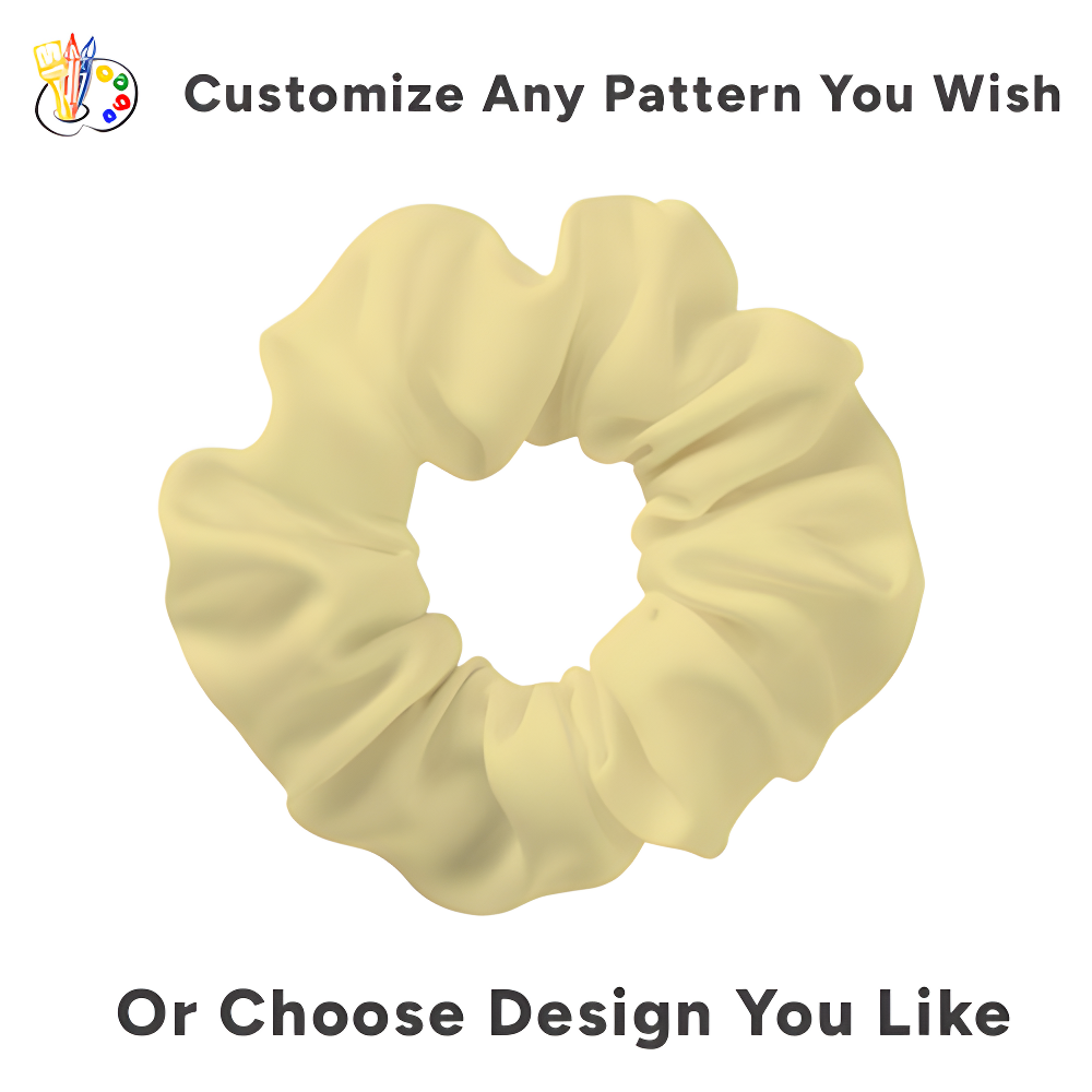Bulk Custom Jumbo Scrunchies from $3.59