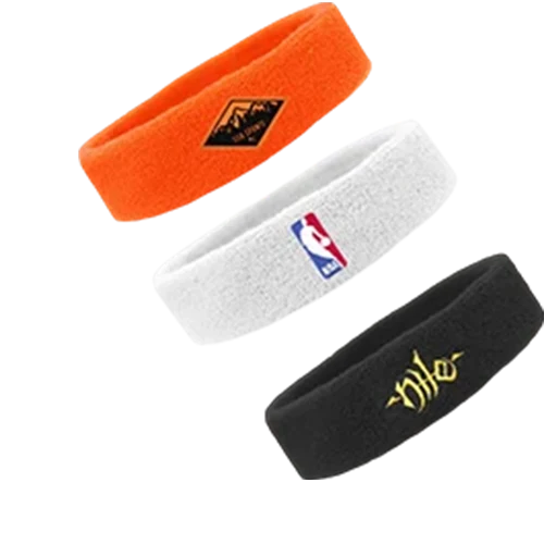 Bulk Custom Sweatbands & Headbands from $2.99